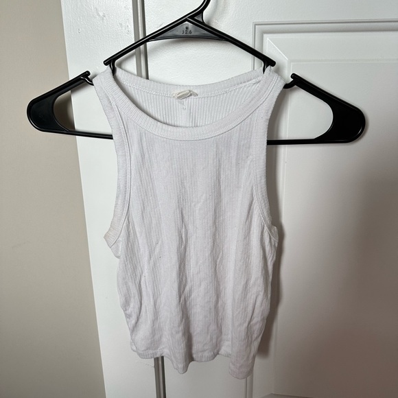 Garage | Tops | Plain White Tank | Poshmark